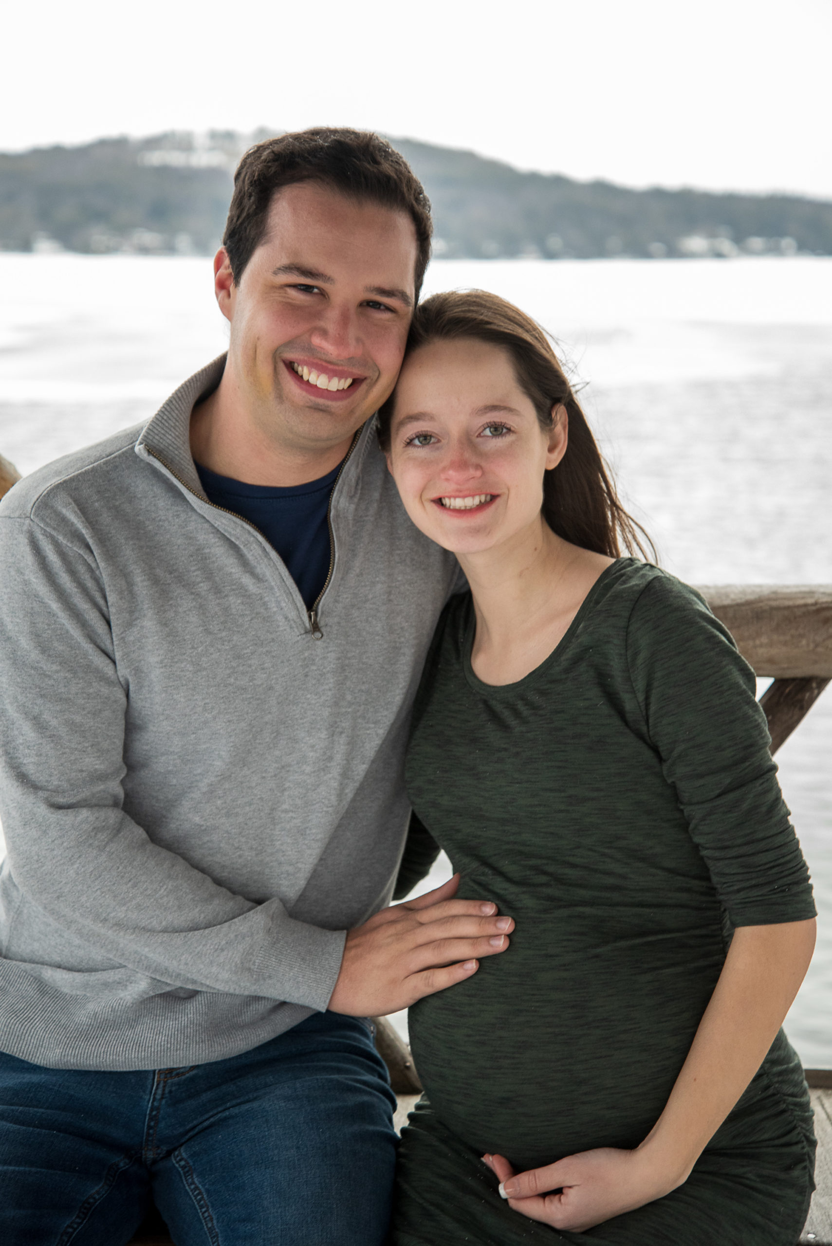 Dave & Clara Maternity | Church Landing | Racine Photography Blog