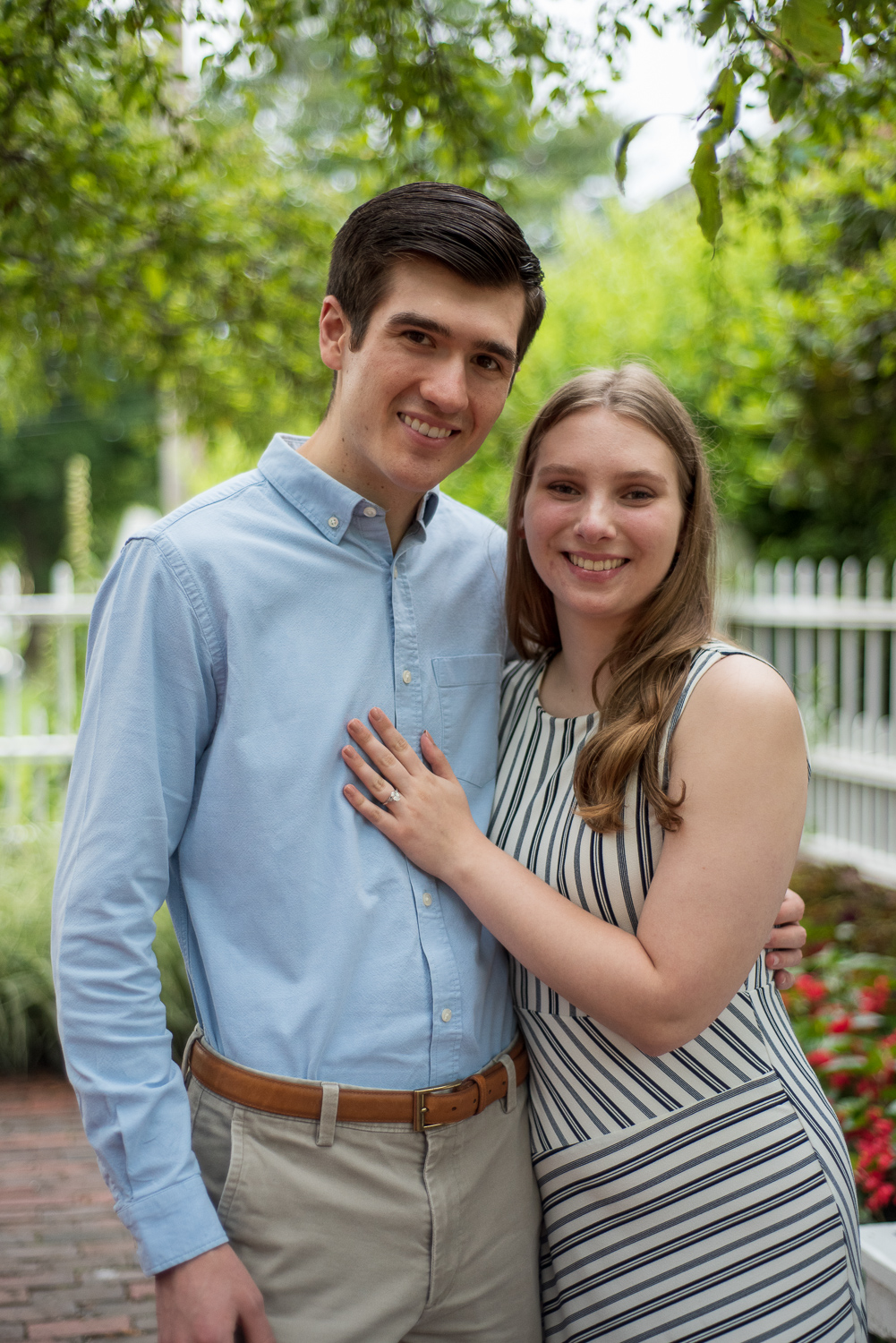 Hannah & Michael | Prescott Park Engagement | Racine Photography Blog