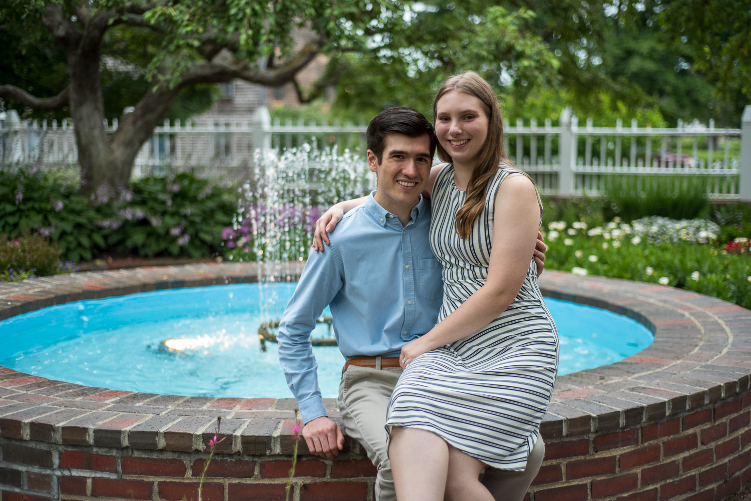 Hannah & Michael | Prescott Park Engagement | Racine Photography Blog
