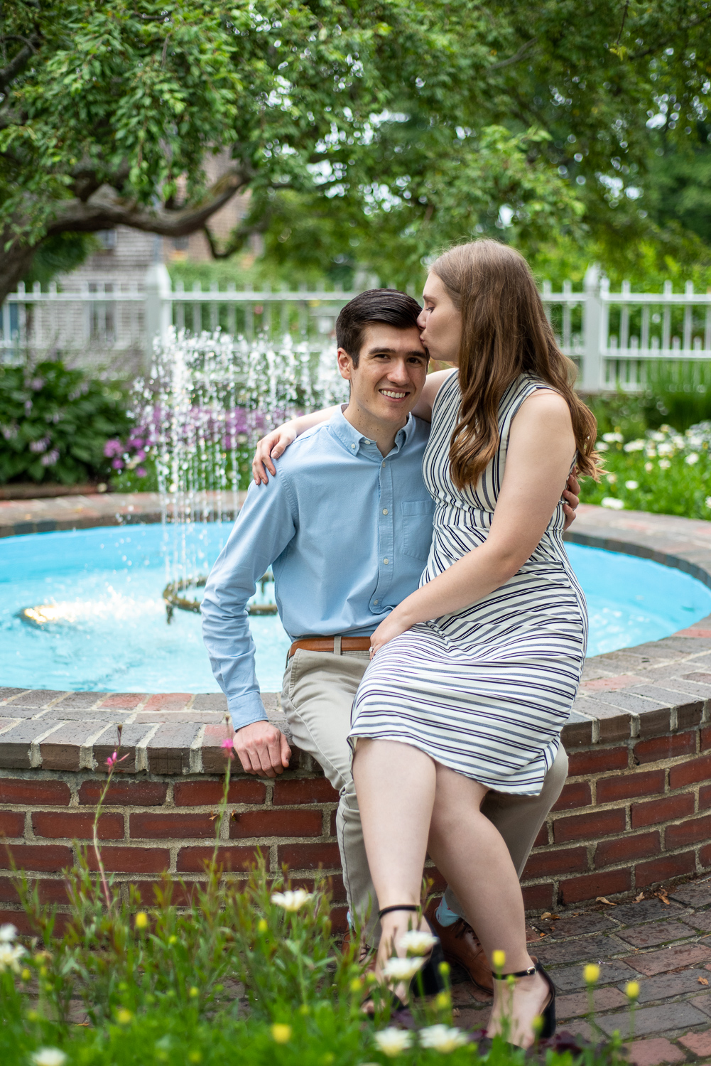 Hannah & Michael | Prescott Park Engagement | Racine Photography Blog