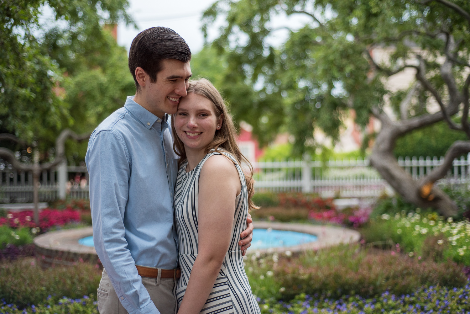 Hannah & Michael | Prescott Park Engagement | Racine Photography Blog