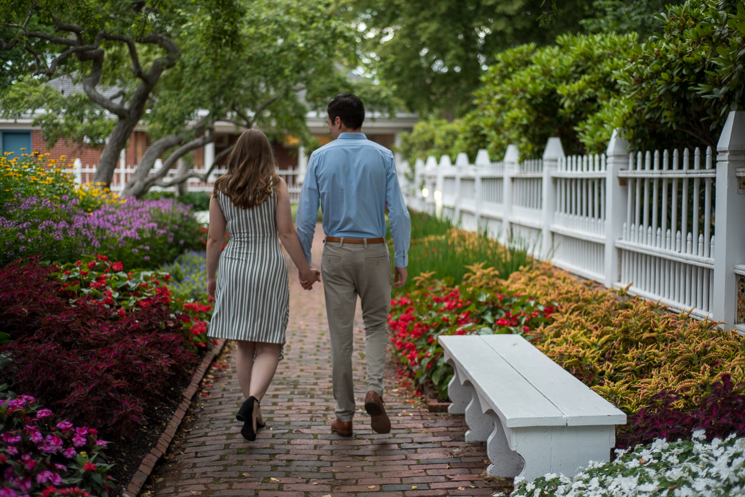 Hannah & Michael | Prescott Park Engagement | Racine Photography Blog